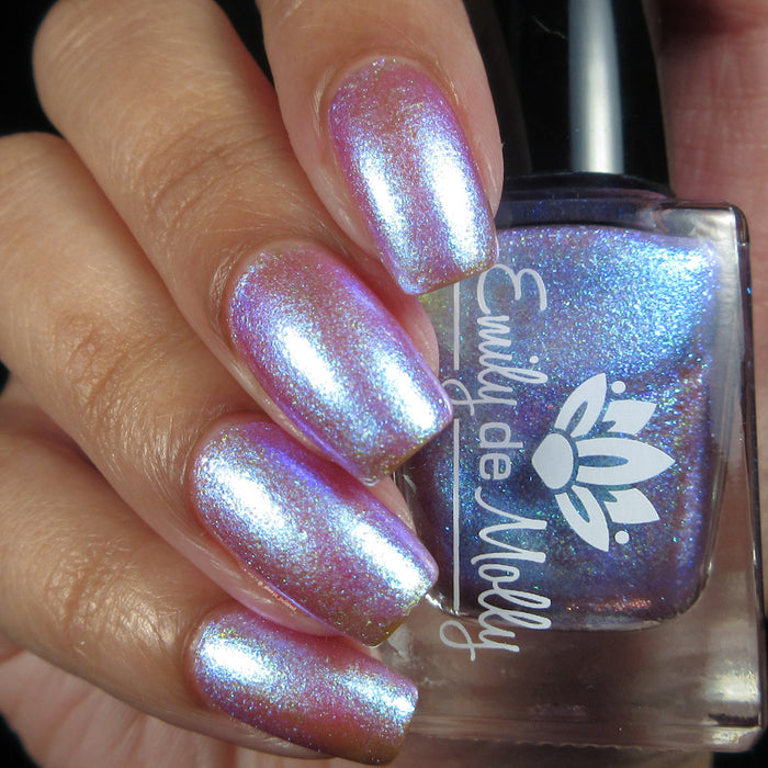 Lament - Aqua shimmer nail polish – EmilydeMolly