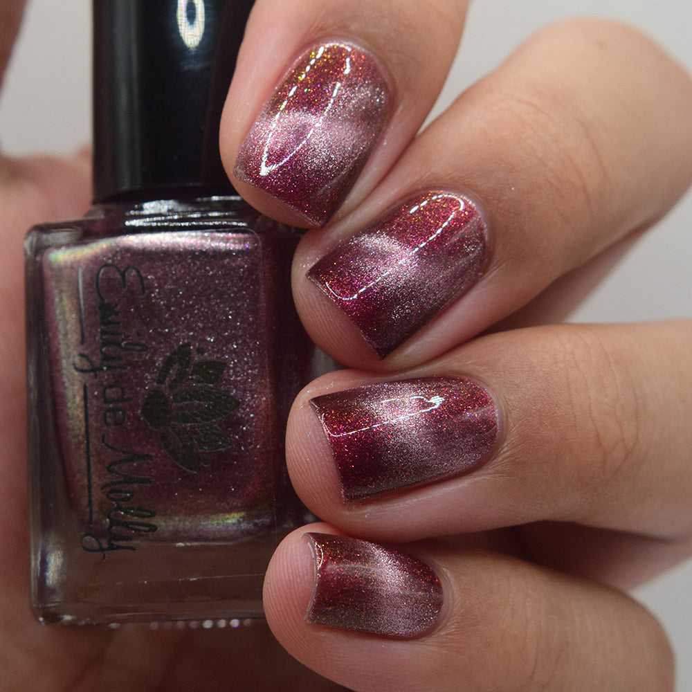 Dreaming Backwards - A brown shimmer nail polish with magnetic effect ...